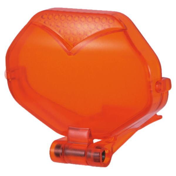 Hapyson チェストランプ チェストライト ヘッドランプ ヘッドライト フィッシング アウトドア キャンプ 夜釣り 照明 カバーお持ちのチェストライトに取り付けるだけ！虫が寄りにくい魚を刺激しにくい回転式で回せば白色光が使える装着可能機...