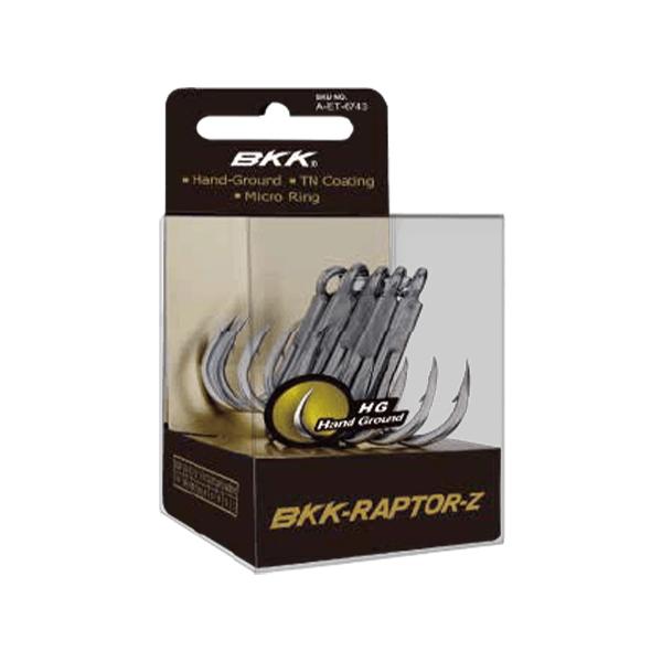 BKK ビーケーケー トレブルフック RAPTOR-Z ラプターZ / ルアーフック 釣り針 鈎Raptor-Zは世界中のモンスターフィッシュを『確実に獲る』為に開発された世界基準のルアー用トレブルフックです。 不意な大物、怪魚、マグロやG...