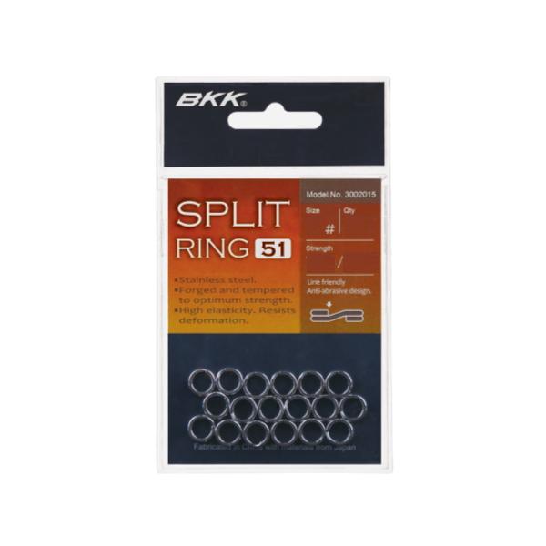 BKK ビーケーケー SPLIT RING-51 ルアー スプリットリングBKK SPLIT RING-51は小型から超大型ターゲットまでをも想定した最も基本的にSPLIT RINGです。高品質ステンレス鋼は優れた強度と弾力性を実現していま...