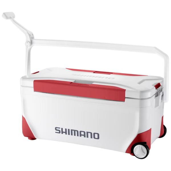 シマノ スペーザ ライト 35L キャスター クーラーボックス大物狙いのスタンダード。あらゆる利便性を追求したオフショアクーラー。［25L］釣種を選ばずあらゆるフィールドで活躍、内寸50cmの使いやすいサイズ。［35L］内寸60cmで機動力...