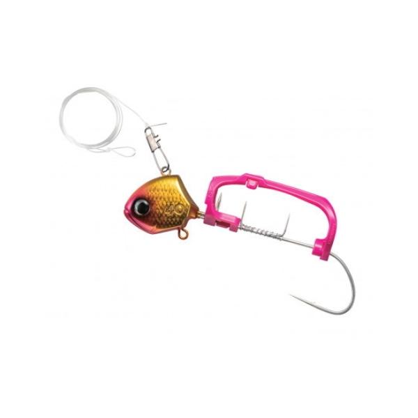 シマノ SHIMANO サーベルマスター 船テンヤ ゲキハヤ / タチウオ 仕掛 クリップ サイズの目安／Mサイズ ： 小〜中型イワシ（※餌のサイズ、形状によっては固定できないものもございます。）ワイヤーいらずで餌を瞬間交換でき手返しUPで...