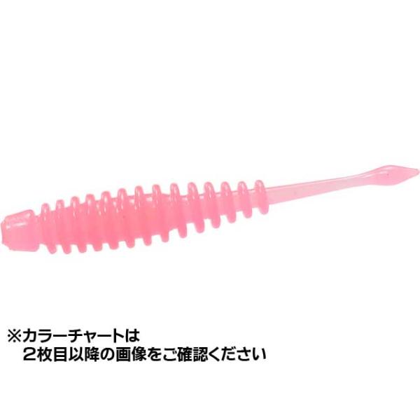 ひとくちサイズコンパクトボディ。プランクトンパターンのスタンダード。アジングビーム2インチを、太く、短くコンパクト化。ボディが太くなった分、水をつかみやすく、ボディのリブと相まって強い水流抵抗を発生。潮の流れに乗せてドリフトする際やノーマル...