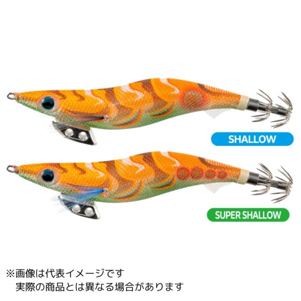 ●ヤマシタ●商品名：エギ王 K スーパーシャロー●詳細安定したスローフォールでスレイカを攻略するシャロー・スーパーシャロータイプシャローに潜むスレイカ攻略の鍵は「安定」のスローフォール注文番号：647-518製品名：エギ王 K 3.5SSカ...