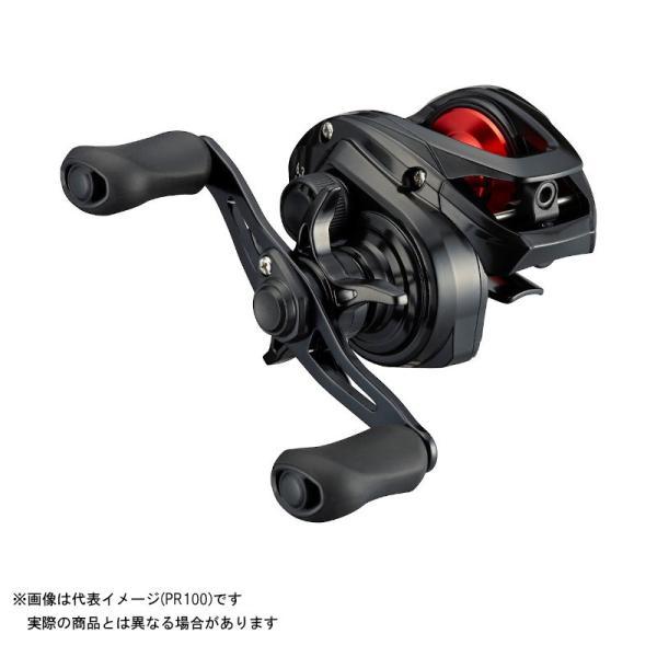 ●DAIWA(ダイワ)●商品名：PR100●商品情報基本性能・信頼性を確実に満たした、ハイコストパフォーマンスベイト。入門〜中級者用ベイトリールの決定版。バスだけでなくソルト使用時でも安心。船の小物釣りもバッチリ。・アルミ製φ32mmスプー...