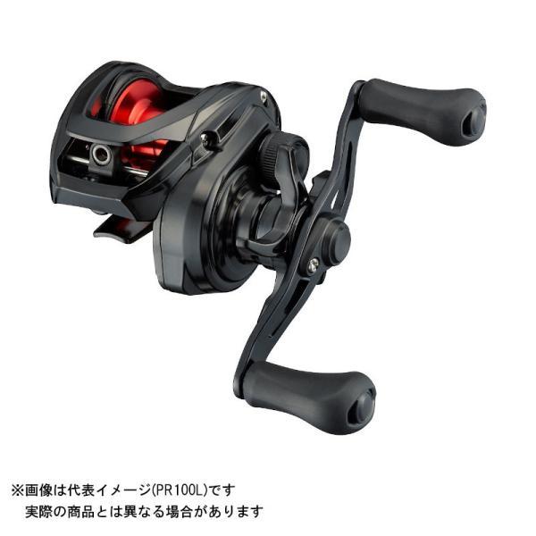 ●DAIWA(ダイワ)●商品名：PR100●商品情報基本性能・信頼性を確実に満たした、ハイコストパフォーマンスベイト。入門〜中級者用ベイトリールの決定版。バスだけでなくソルト使用時でも安心。船の小物釣りもバッチリ。・アルミ製φ32mmスプー...