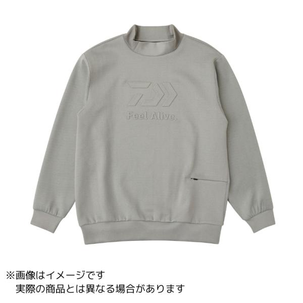 ●DAIWA●商品名：DE-8725 DANROTECHスウェットモックネック●詳細レインウェアの中着として使い勝手の良いスウェットフーディーシンプルで普段着にも着用しやすいスウェット。加えて肌面側には遠赤外線を発するダンロテック素材を使用...