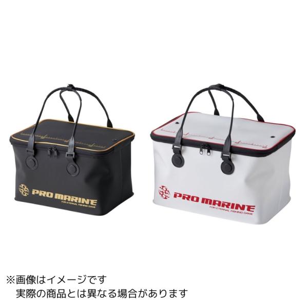 ●PRO MARINE●商品名：EVAハイパーバッカンDX●詳細豊富なサイズ展開でコマセ用からタックル収納まで多彩なシーンに幅広く対応品番：AEG302-40WH規格：40cm-WHサイズ(D×W×H)：270×400×250mmカラー：ホ...