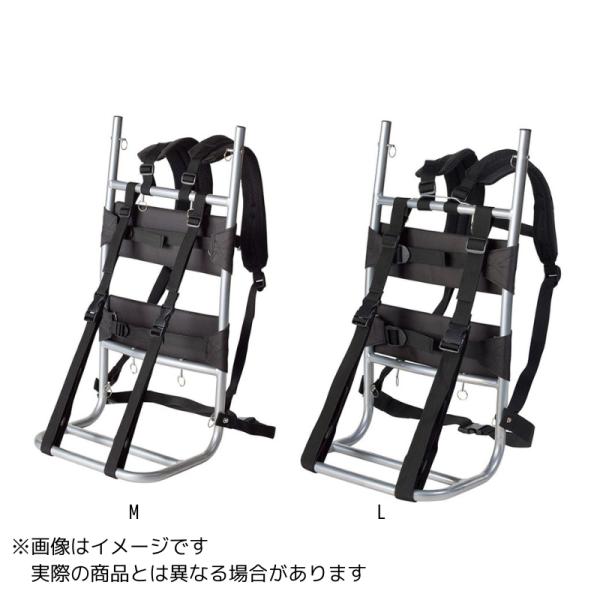 ●プロマリン●商品名：アルミ背負子●詳細登山・釣り・キャンプなどの重い荷物の運搬に！品番：LEH411-L規格：LサイズD×W×H：250×350×660mmカラー：シルバー耐荷重：約25kgJANコード：4997223466972※モニタ...