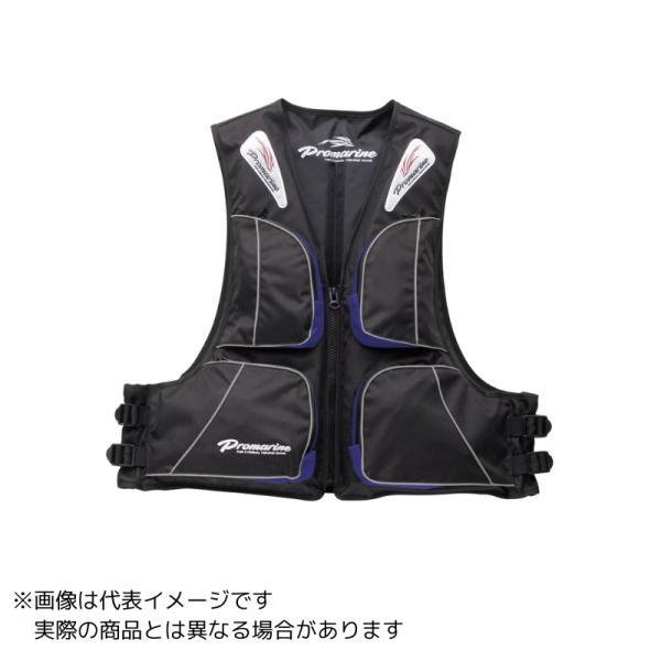 ●PRO MARINE●商品名：FLOATING VEST ST●詳細フィールドを選ばないベーシックモデル・反射板・小物等を収容するフロントポケット(左右)code No.570143品番：MHG023カラー：ブラックネイビー(BKNV)浮...