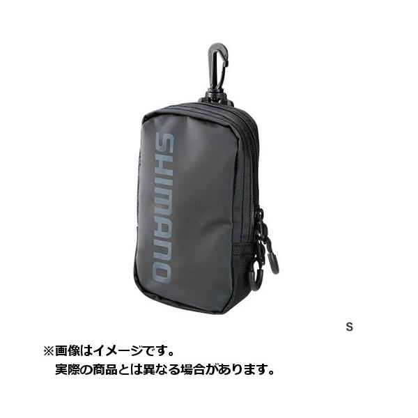 ●ＳＨＩＭＡＮＯ（シマノ）●品番：ＢＰ−０７１Ｓ●カラー：ブラック●縦横自在にアタッチできるホルダー●汚れを拭き取りやすいターポリン素材●Ｓサイズはシングルポケット仕様●サイズ（ｃｍ）：Ｓ／９×１６×４●素材：ポリエステル