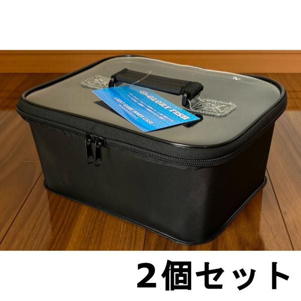 ■ケースの中は一目瞭然！小物類の小分けでバッグ内を快適に。■ドカットに並べて2個入るサイズ感