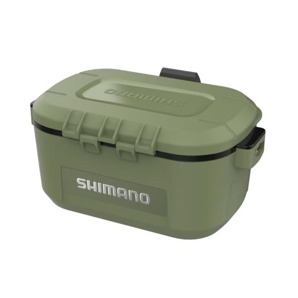 エサ持ちの良いエア断熱機構のステンインナーを搭載したエサ箱。フタ裏に保冷剤を装着できるフック付。渓流での使用に便利な首掛けベルト付です。■品番：CS-131Y■カラー：カーキ■サイズ：外寸(cm):12×7.6×15■JANコード：4969...