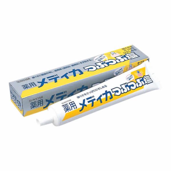 サンスター 薬用 メディカ つぶつぶ塩 (170g) オーラルケア 歯みがき　【医薬部外品】　