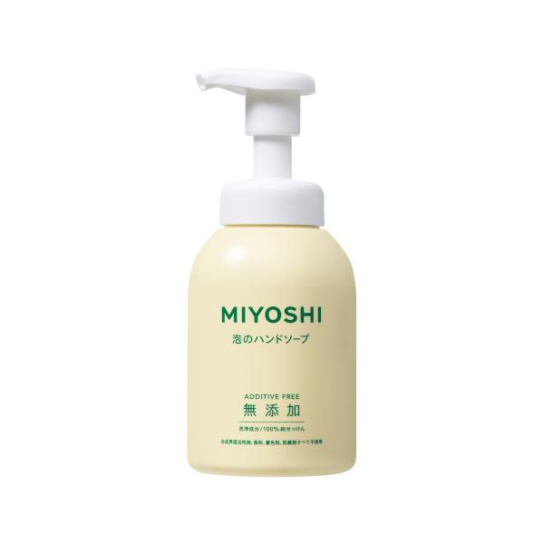 ミヨシ石鹸　無添加　せっけん　泡のハンドソープ　(350ｍｌ)　