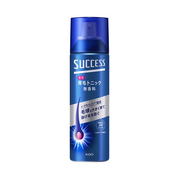 花王 サクセス 薬用育毛トニック 無香料 (180g) メンズ育毛剤　【医薬部外品】　