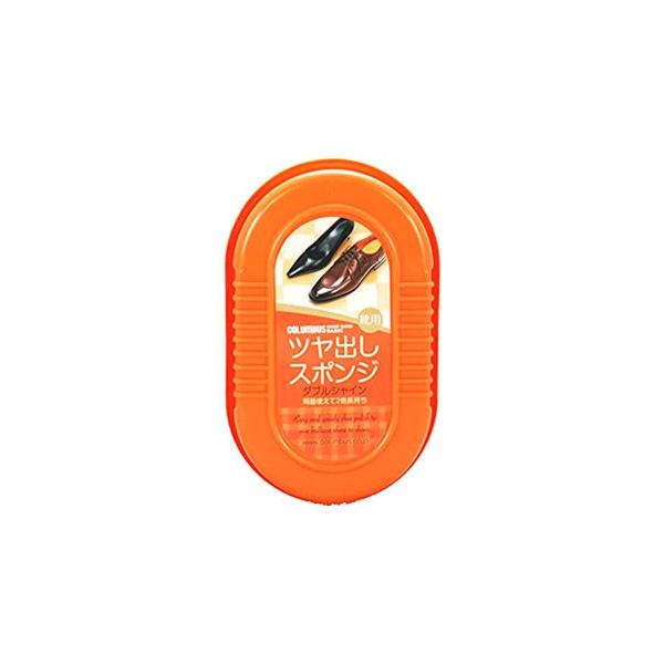コロンブス　ベーシック　ツヤ出しスポンジ　ダブルシャイン　(1個)　JANコード：4971671151185　