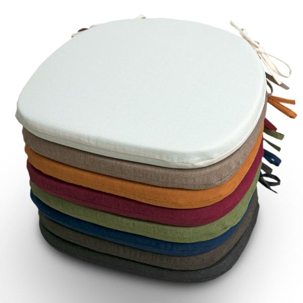 ダイニングチェアーでの使用に適した、紐付きのウレタンクッションです。品名：バテイ型ウレタンクッションシリーズ：ジェーベストサイズ：43×38×4cm側地組成：ポリエステル100％クッション材：ウレタンフォーム備考：ひも付き、日本製資源節約の...