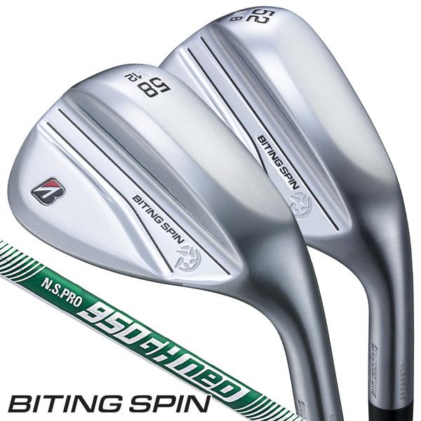 【発売日：2024年09月06日】ブリヂストン 2024 バイティングスピン N.S.PRO 950GH neo ウェッジスコアラインの排水性を高める縦溝（Ｉ）とアプローチスピンに貢献する斜溝（Ｘ）を組み合わせた新開発のバイティングスピンＩ...