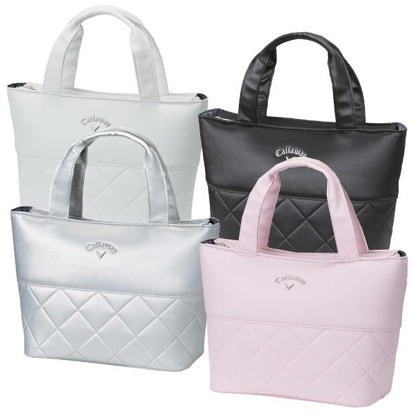 部分的にキルティングを配置したベーシックなフォルムの２０２６年モデルです。メイン開口部はファスナー仕様になっており、ラウンドに必要な小物類の収納に便利で、ゴルフだけでなくタウンユースにも最適です。