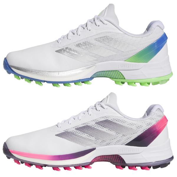 アッパーに軽量で薄い防水スプリントスキンを採用するとともに、異なる素材をレイヤリングすることで重量の増加を抑制し、足のブレを強力にコントロールしてアグレッシブなスイングをサポートします。ミッドソールには超軽量で高反発のＬＩＧＨＴＳＴＲＩＫＥ...