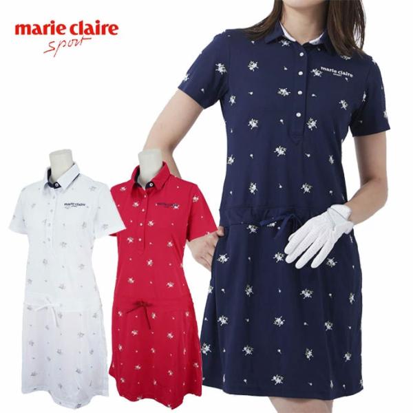 ■カラー 　ネイビー　／　レッド　／　ホワイト■素材 　本体:ポリエステル56％×ナイロン44％　／　刺繍糸・裏地:ポリエステル100％■機能 　吸汗速乾　／　UVカット　／　ストレッチ　／　FREEZING鹿の子ゴルフウエア　／　ウェア　...