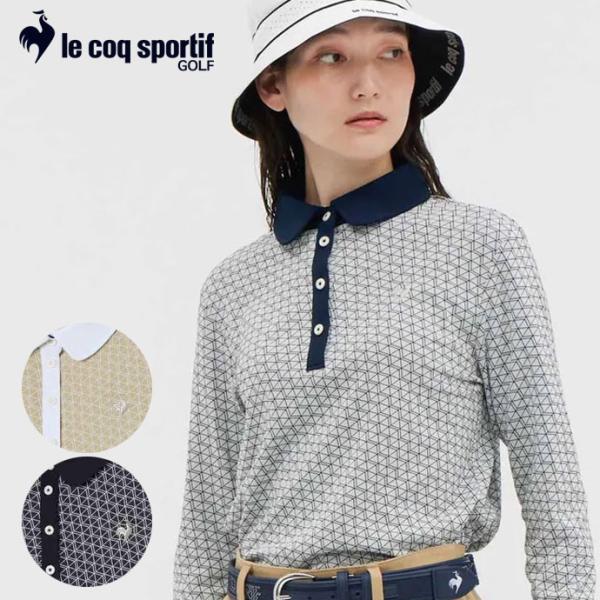 ■カラー 　ホワイト　／　ベージュ　／　ネイビー■素材 　ポリエステル100%■機能 　吸汗速乾　／　ストレッチ　／　UV CUT(UPF50+)ゴルフ　／　ウエア　／　レディース　／　女　／　新品　／　トップス　／　シャツ