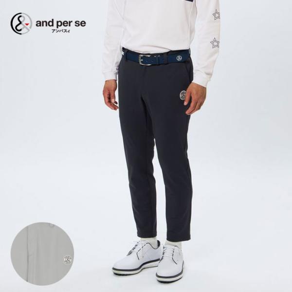 ■カラー 　グレー　／　ネイビー■素材 　エアロスウェットフレンチテリー:ナイロン89%×ポリウレタン11%■機能 　マルチストレッチ　／　はっ水　／　UVゴルフ　／　ウエア　／　メンズ　／　男　／　新品　／　パンツ　／　ロング