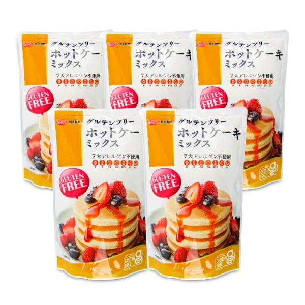 ホットケーキやカップケーキ作りにオススメ7大アレルゲン不使用（卵・乳・小麦・そば・落花生・えび・かに）本品はグリテンフリー認証（認証機関：Gluten-FreeCertificationOrganization（GFCO））商品です。認定基...