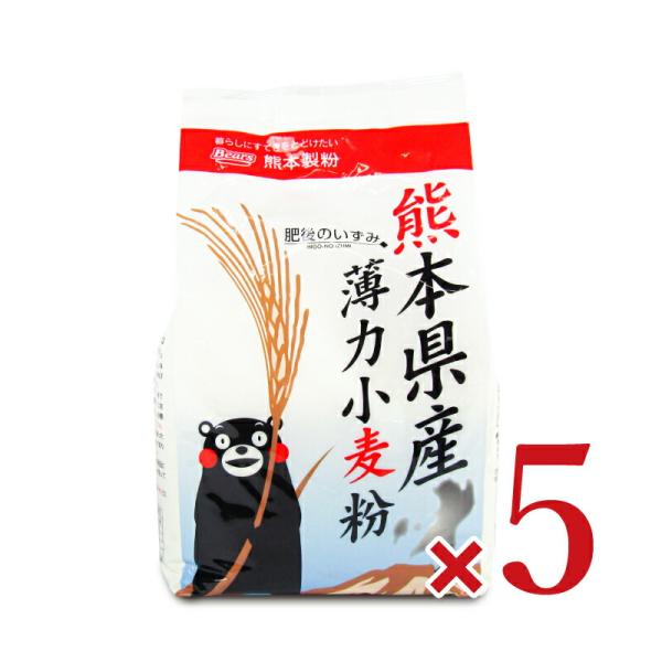 熊本県産小麦を原料とした薄力小麦粉です。天ぷら・菓子・料理用などに幅広くお使いいただけます。