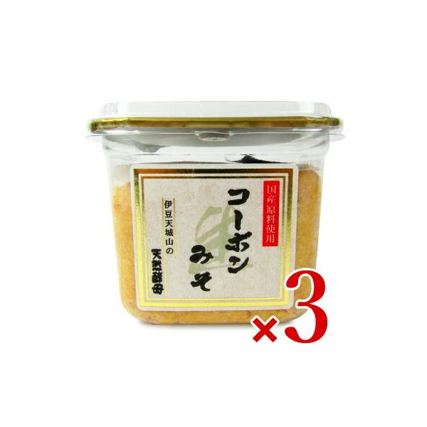 このおみそは、お召し上がり頂く方の健康を第一に考え国産原料、天然酵母、そして本物にこだわるそんな一途な気持ちから生まれました。生きた伊豆天城山の天然酵母で発酵熟成された深みのある味と香りをご賞味ください。