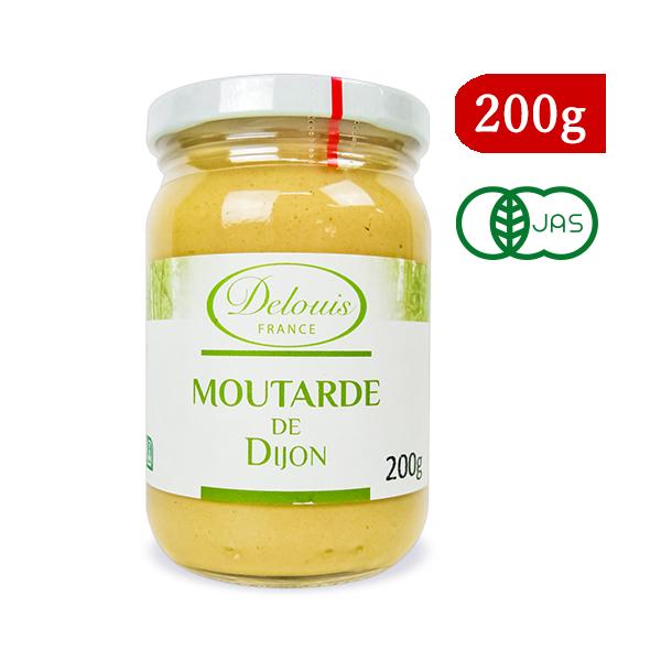 フランスの伝統的な製法と美味しさを追求したグルメなオーガニックディジョンマスタードです。ペースト状のマスタードですので、サンドイッチやサラダ、ソースにおススメです。