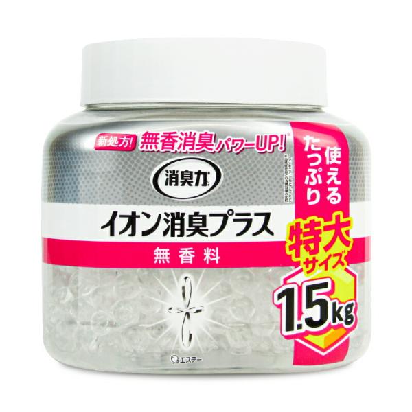 香りでごまかさずニオイを化学消臭●化学のチカラで本格消臭イオン効果による化学的消臭で、様々な悪臭をしっかり消臭。●香りでごまかさないクリアなビーズを採用した、香りでごまかさない無香タイプ●家中どこでもしっかり消臭無香タイプなのでいろいろな場...