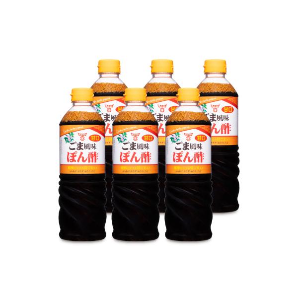 コクのあるごまの風味・旨味を、甘口仕立てのぽん酢にあわせました。しゃぶしゃぶなどの鍋もの、おひたし、豆腐などのかけぽん酢として、幅広い料理にご使用ください。