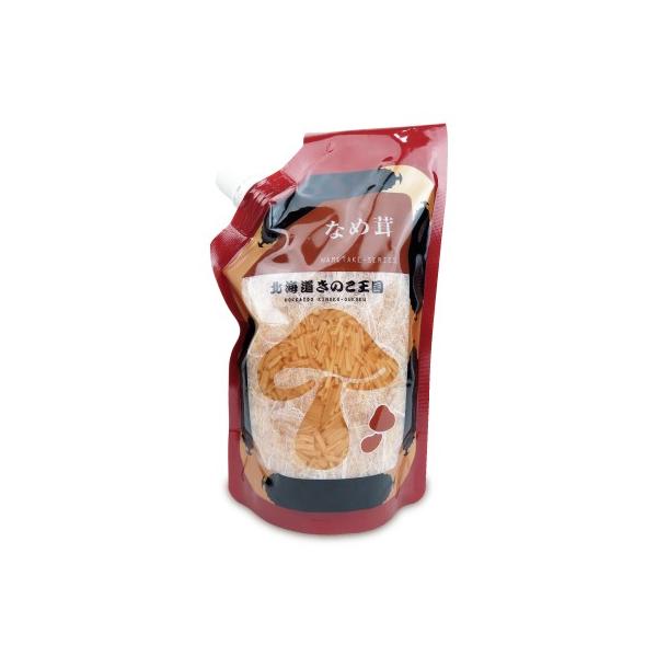 シャキシャキ食感をご飯と一緒に♪箸でも掴めるほどの大きなえのき茸を、秘伝の特製醤油ダレで漬け込みました