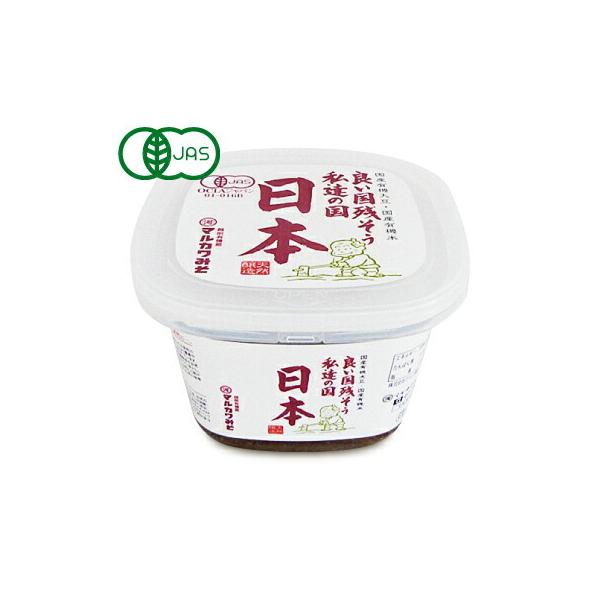 有機認証を受けた国産有機米と有機大豆だけを使い、1月の大寒に仕込んでから、昔ながらの木樽で約1年間寝かせました。大豆本来のたっぷりの旨味とコク、そして風味豊かでまろやかな口当たりが何よりの自慢です。味噌の味に力がありますので、豚肉料理やカキ...