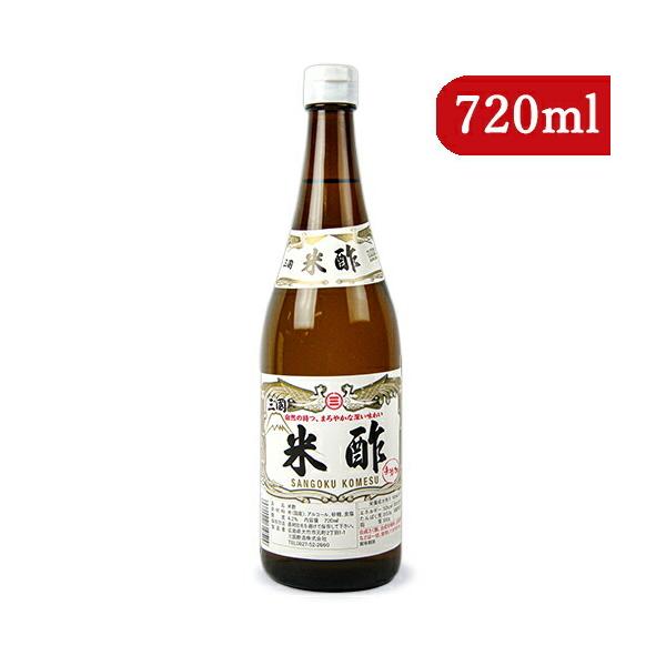 厳選された広島米100％にこだわり、造られた米酢です。三国酢ならではの製法により、やさしい香り、まろやかな味に仕上がっています。合成さく酸、合成甘味料、合成保存料などは一切、使用しておりません。酸度4.2％