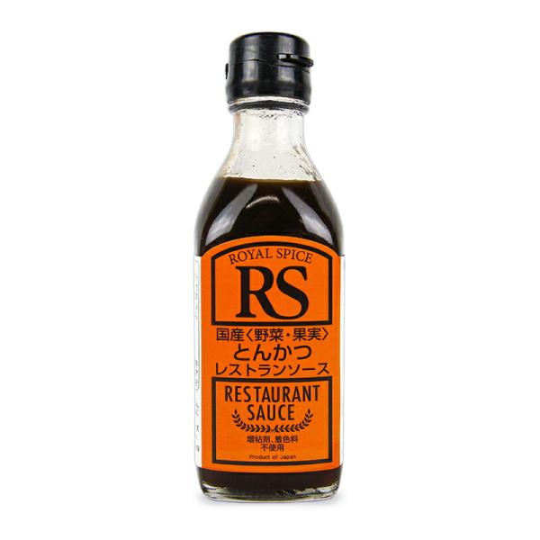 増粘剤、着色料不使用国産野菜のスッキリ感、果実の甘み、スパイスの織りなす香り、厳選した砂糖やワインビネガーの華やかな風味が特徴のとんかつソースです。12種のホールスパイスと野菜を高圧釜で煮込んだスパイススープをベースとしています。