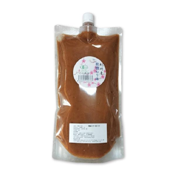 有機JAS認定「有機南高梅」和歌山産有機南高梅の梅干100%の練梅です。やわらかな酸味が魅力です。