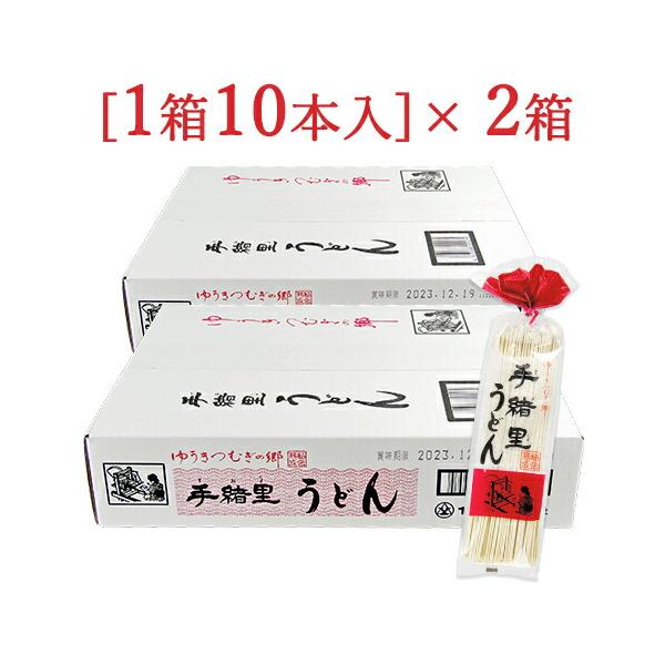 夏は冷やして、冬は温めて 保存食に最適手緒里めんは、つむぎの郷として有名な、結城地方でつむぎを織るように、丹精こめて作られています。独特な風味は特殊熟成による手緒里ならではのものです