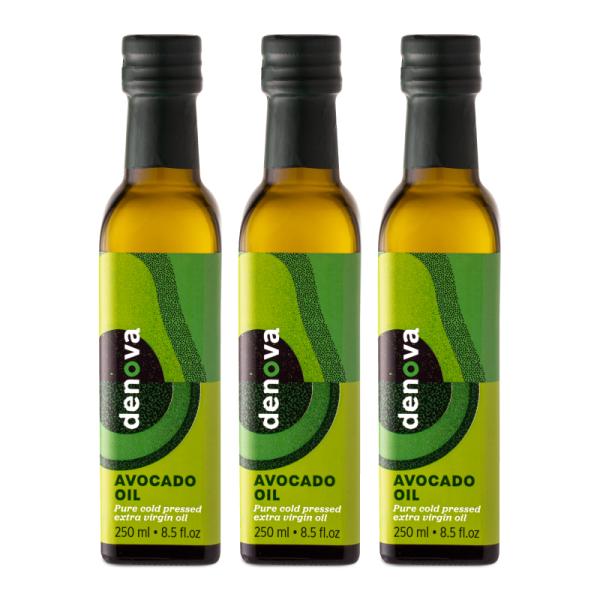 アボカドの果実から低温圧搾(コールドプレス）で抽出しているので風味も残り、栄養価だけでなく、香りや旨みが楽しめます。あっさりとした後口が特徴的です。サラダやカルパッチョ、前菜にそのままかけたり炒め油やパン作りにもおすすめです。