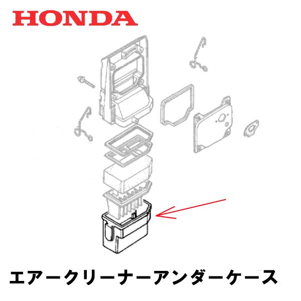 ホンダ　発電機　エアークリーナーアンダーケース適合機種：EM900FEM900HWS70EB900 2000001〜EX900 〜1999999 EX750 1287877〜1490769 EX750K1 2000001〜EP900H
