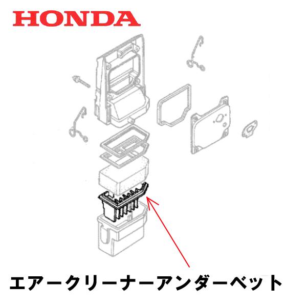 ホンダ　発電機　エアークリーナーアンダーベット適合機種：EM900FEM900HWS70EB900 2000001〜EX900 〜1999999 EX750 1287877〜1490769 EX750K1 2000001〜EP900H