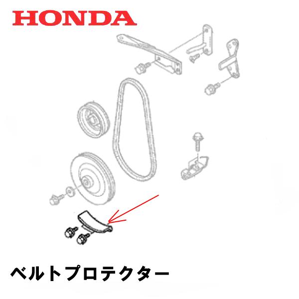 ホンダ除雪機　ベルトプロテクター走行ベルト用ベルトカバーベルト外れ防止※取付ボルトはオプションです適合機種：