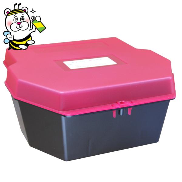【プロが選んだ】プラスチック製で頑丈！施錠出来るので殺鼠剤を安全に使用できるネズミ・ねずみ駆除・調査用ボックスネズミチェックボック