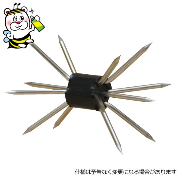 まきびし効果でねずみを寄せ付けない！ネズミ忌避具Ｚ ねずみ 予防駆除 ネズミ 侵入防止 追い払う トゲ ハクビシン アライグマ イタチ