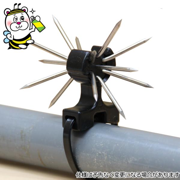まきびし効果でねずみを寄せ付けない！ネズミ忌避具Ｚアダプター付 ねずみ 予防駆除 ネズミ 侵入防止 追い払う トゲ ハクビシン アライグマ イタチ