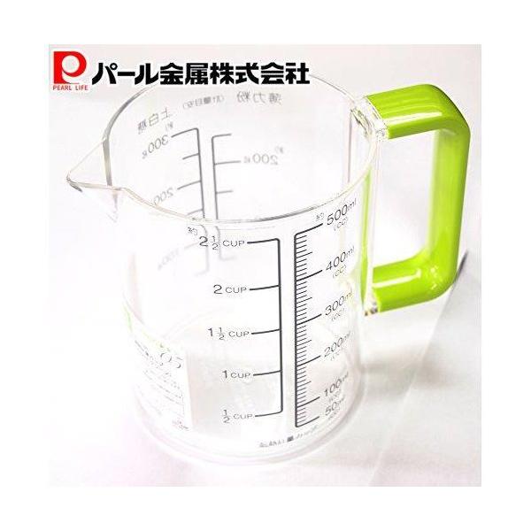 【商品概要】熱湯可上白糖・薄力粉計量目安ライン付扱いやすいプラスチック製