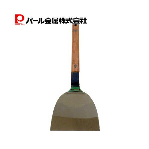 【商品概要】柄は熱くなりにくい天然木製【スペック】本体サイズ:幅120×全長267mm 重量:(約):160g材質:金属部/ステンレス鋼、柄/天然木原産国:日本外装サイズ(約)：高さ2.5×幅13×奥行29(cm)外装重量(約):0.17(kg)
