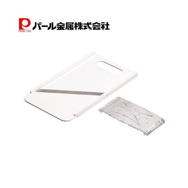 【商品概要】玉ねぎを丸ごとスライスできるワイドタイプニンジンやキュウリのスライスにもOK小さくなった食材も安全に下ごしらえできるホルダー付【スペック】メーカー型番:C-8433本体サイズ:幅275×奥行200×高さ110mm、深さ60mm ...