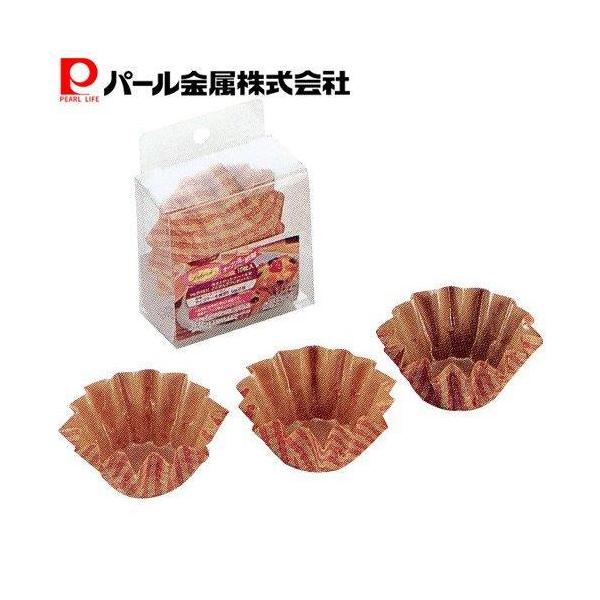 【商品概要】手軽に作れる紙製焼型内面は型離れの良いラミネート加工【スペック】メーカー型番:D-1931本体サイズ:外径70×高さ28mm 枚数:10枚材質:クラフト紙(内面 ラミネート加工)原産国:日本食洗機対応:不可、電子レンジ対応:不可...